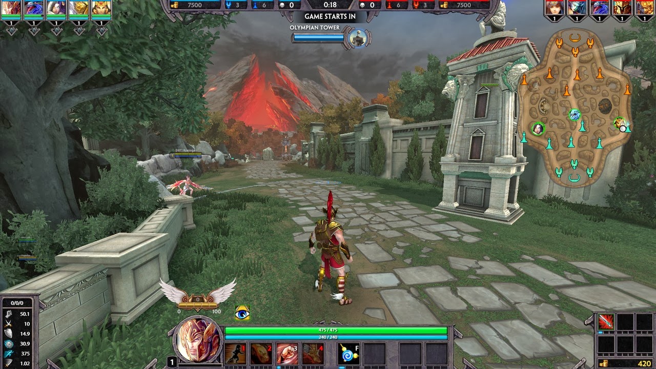 Smite the MOBA with a new style