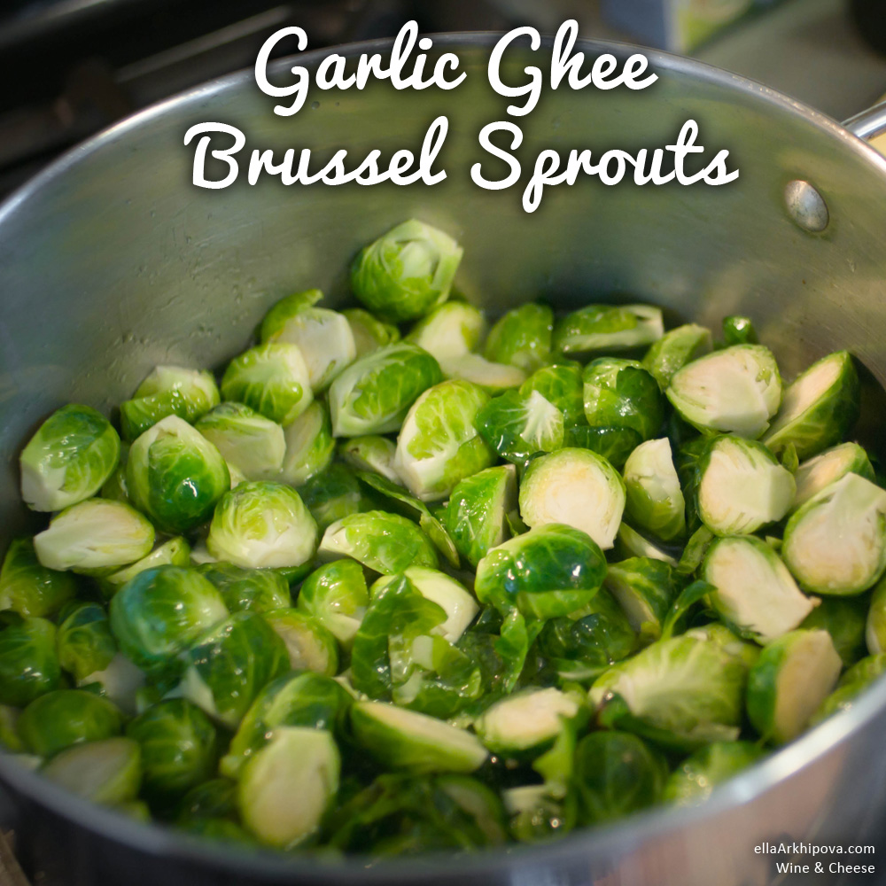 PALEO ENTHUSIAST: Garlic Ghee Brussel Sprouts