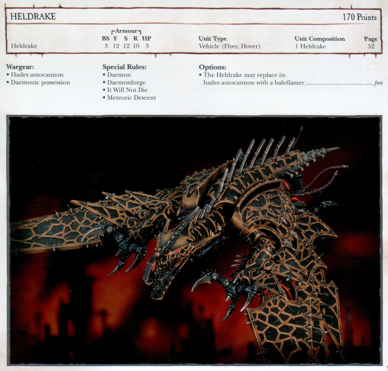 El Taller del Cuervo: Hell Blade Vrs Heldrake