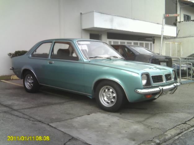 Carros Fabricados no Brasil: GM 1978 - CHEVETTE SL - AZUL DANUBIO