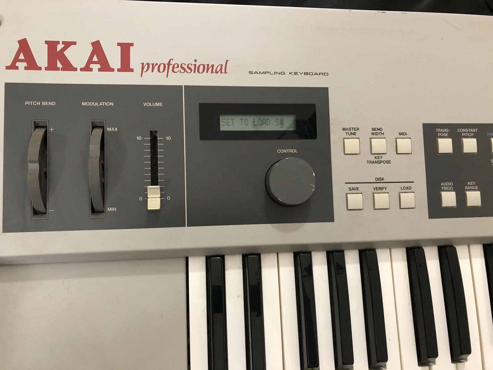 MATRIXSYNTH: Vintage Akai Professional X7000 Sampling Keyboard SN 11225 ...