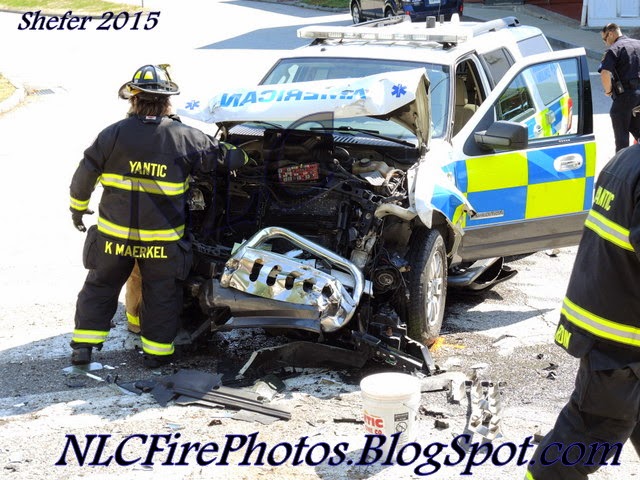 New London County Fire Photos: Yantic, 3 car MVA 05/24/15