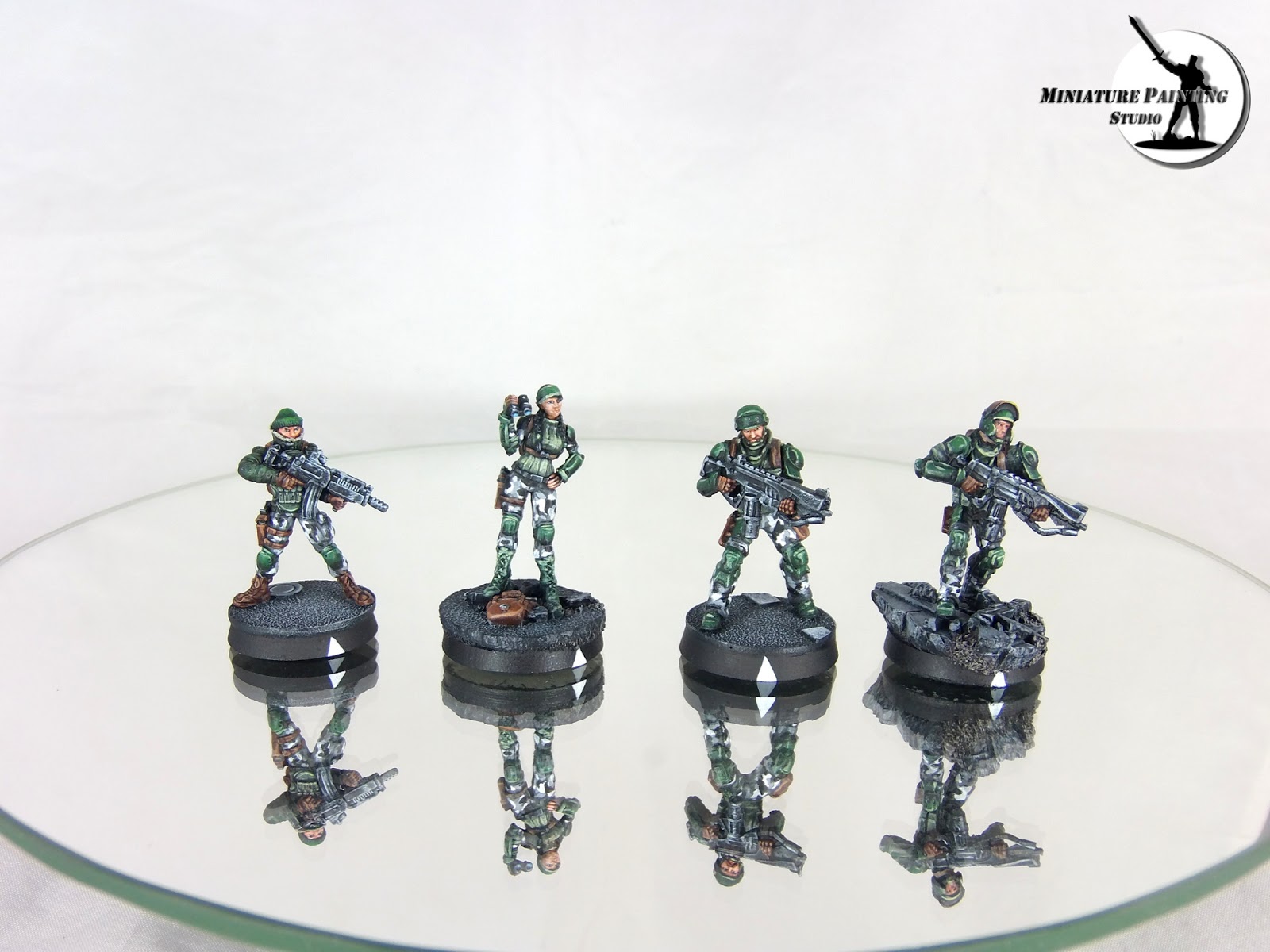 Miniature Painting Studio: Infinity Ariadna Level 3 and 4