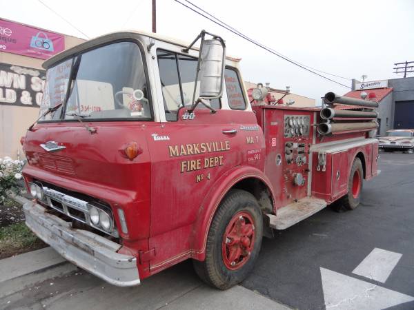 1963 Chevrolet Spartan 80 Fire Truck - Classic Truck