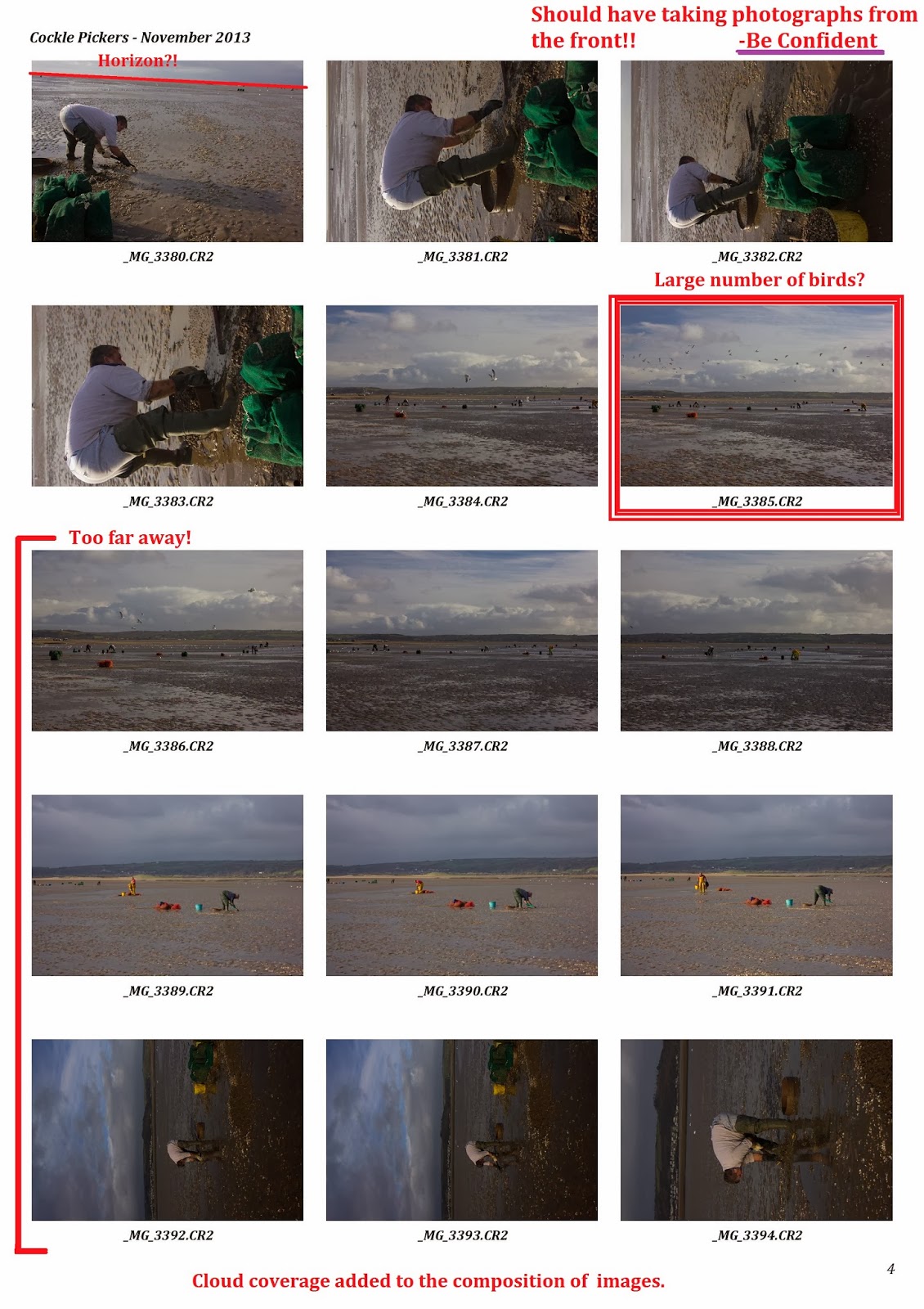 FH3T04 - Major Photography Project: 12. Contact Sheet (Digital)