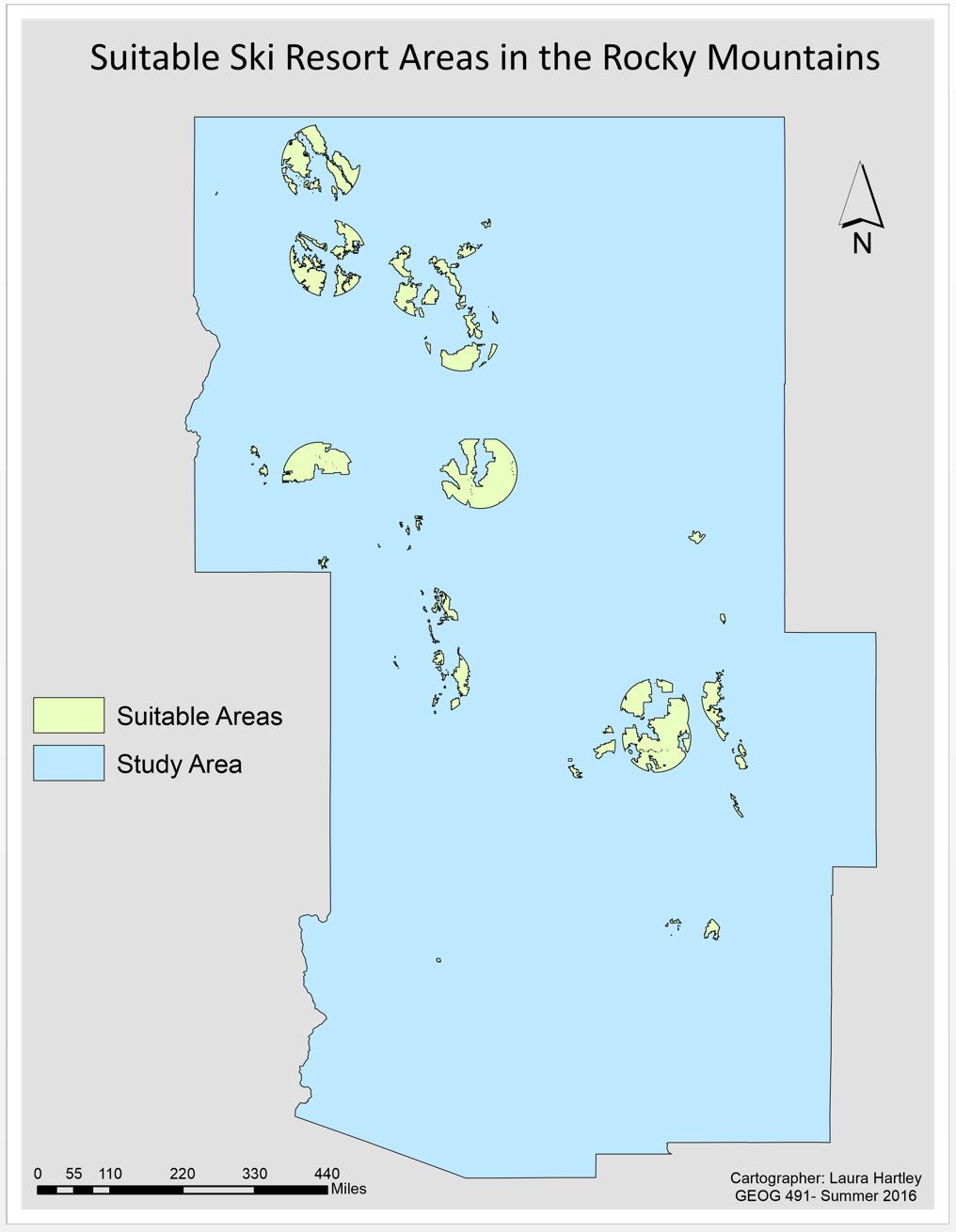Laura's GIS Portfolio: Geog 491: Exercise 1- Review Geoprocessing and Basic Model Builder