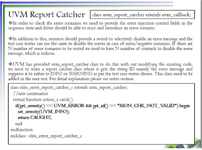 VLSI with Vikas: The Overlooked Gems of UVM : UVM Report Catcher, UVM ...