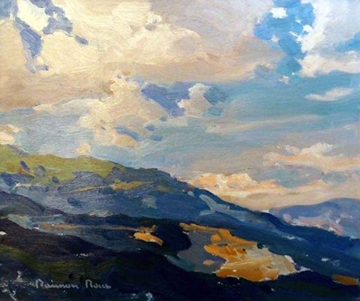 Paisajistas españoles del Siglo XIX y XX: Ramón Roca Ricart