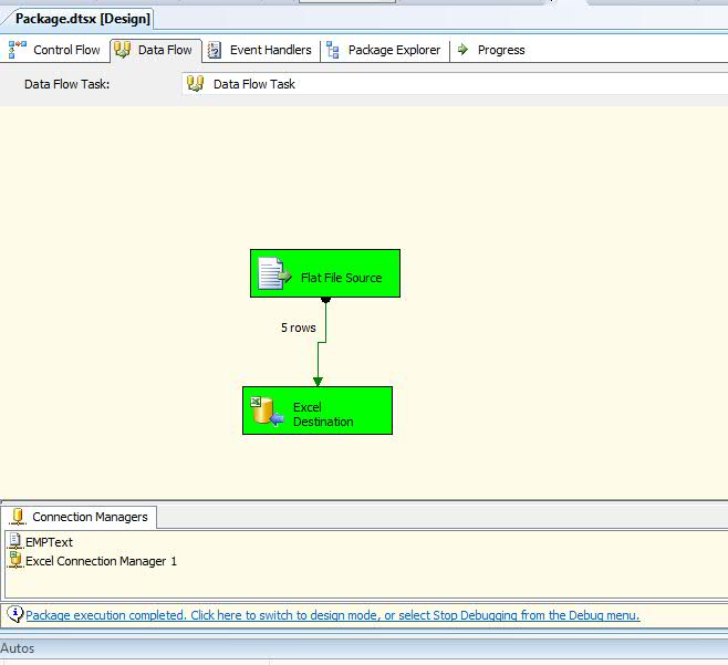 Ssis 2012 Ssis 2008 Moving Data From A Text File To Excel Sheet 20fingers2brains