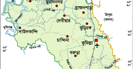 Bangladesh Map All: Comilla Map