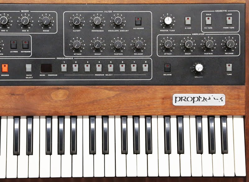 MATRIXSYNTH: SEQUENTIAL CIRCUITS PROPHET 5 REV SN 1989 with MIDI