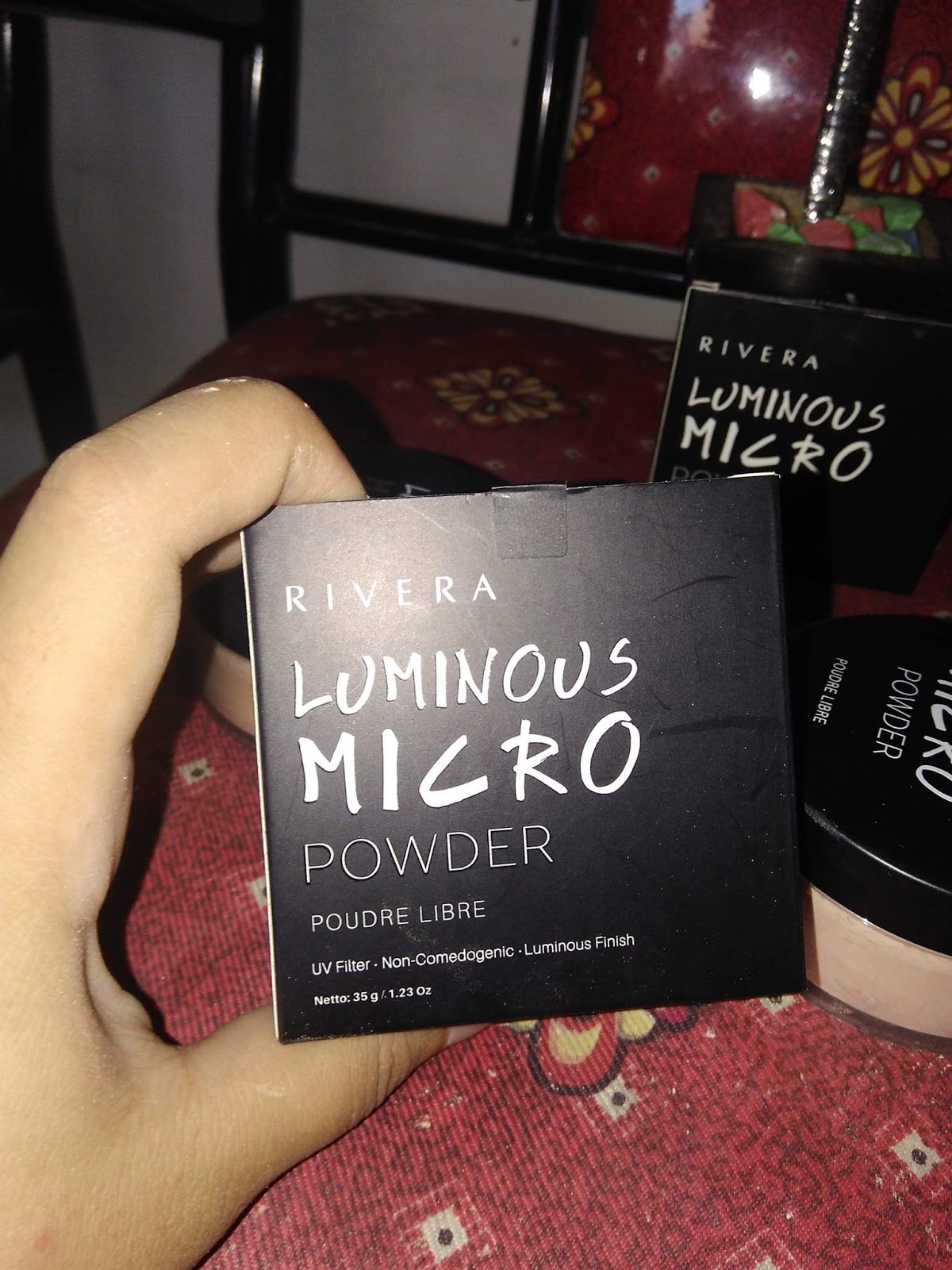 Beauty Life Style: (Review) Micro Luminous Powder Rivera Cosmetics