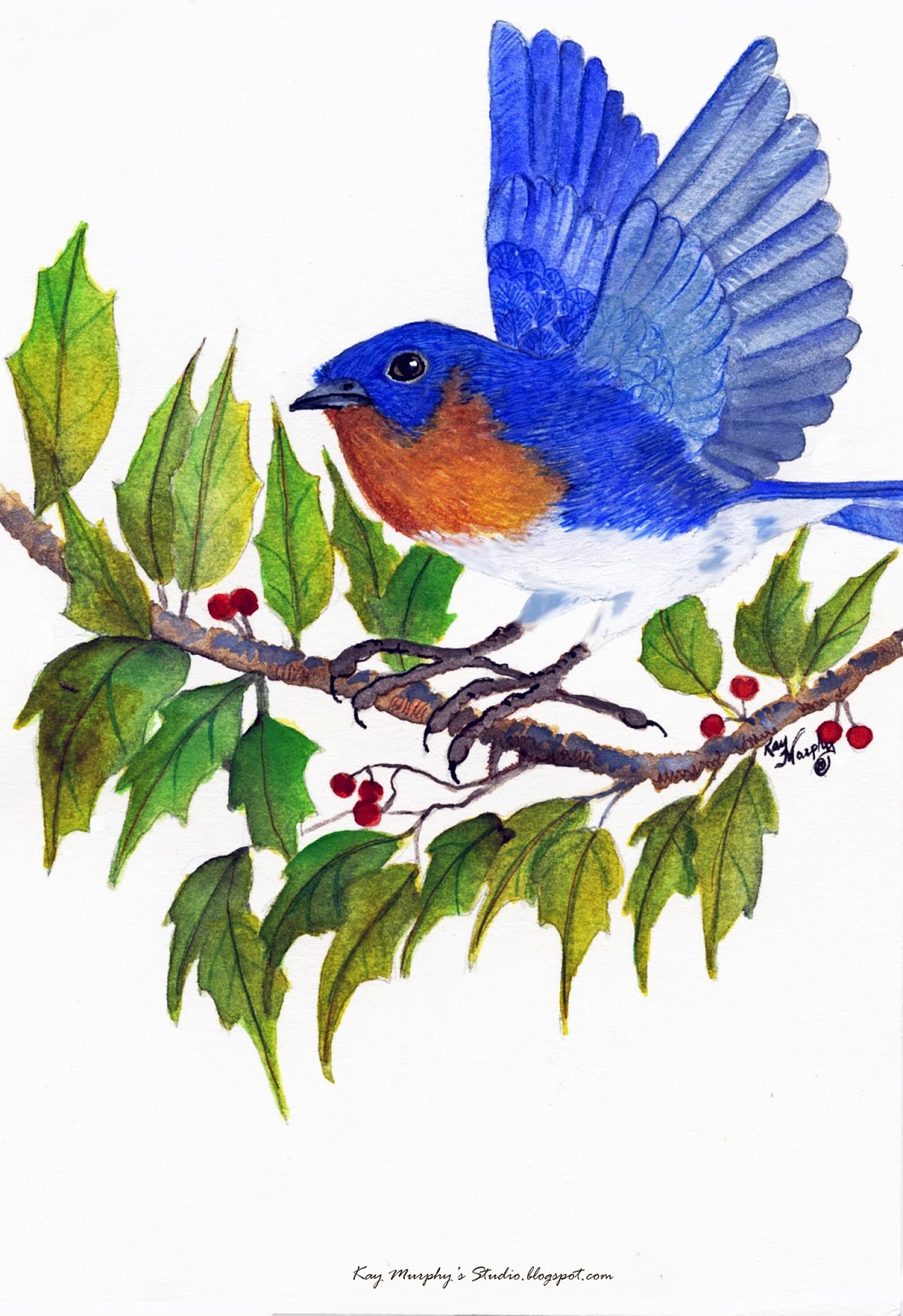 Kay Murphy's Studio Kay Murphy-Wallace:artist: New Christmas notes and ...