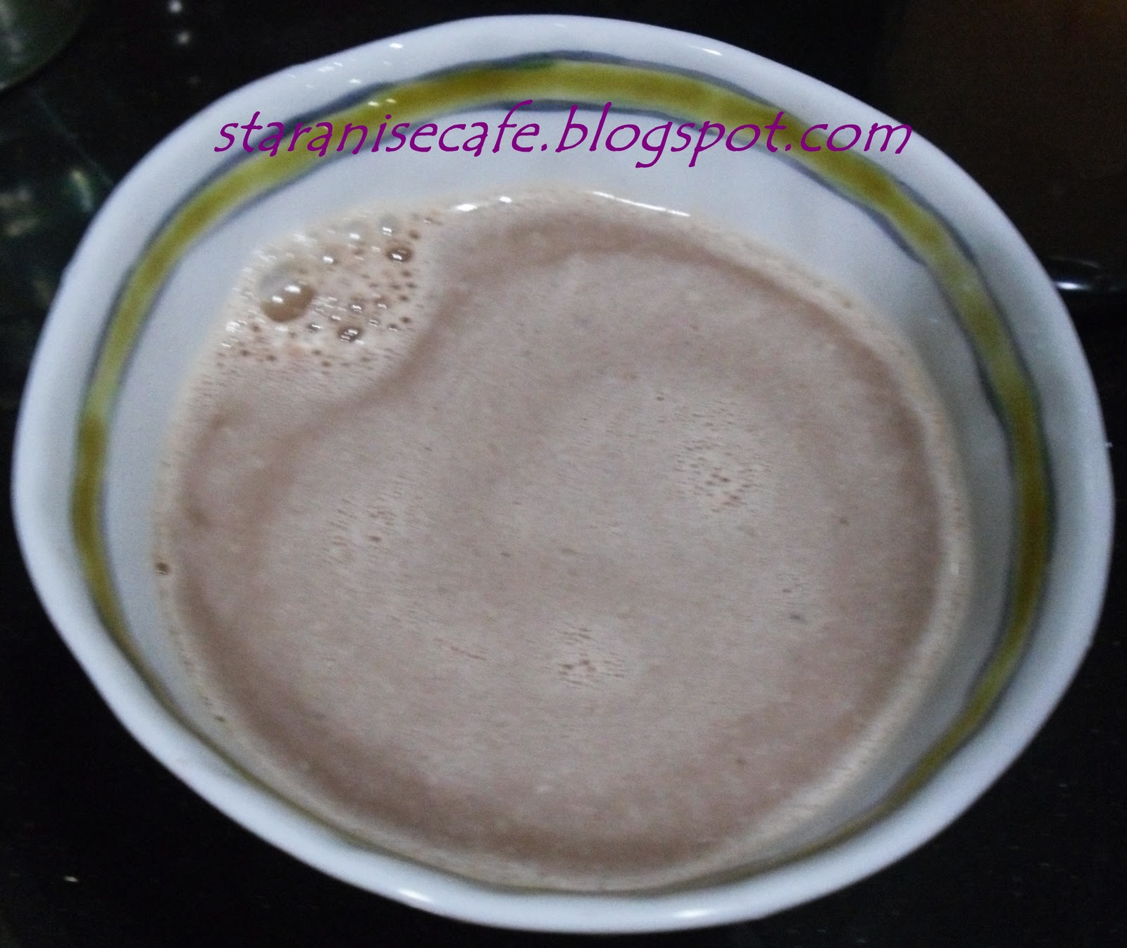 STARANISE CAFE: Air Rebusan Udang