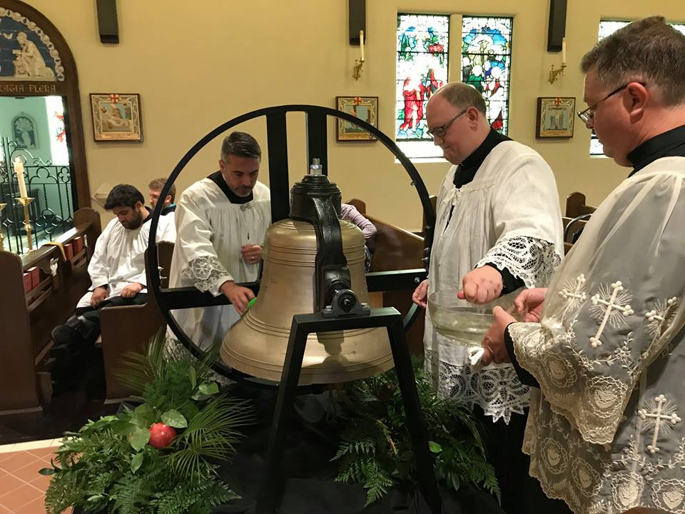 New Liturgical Movement: Traditional Baptism of a Bell Celebrated in Omaha