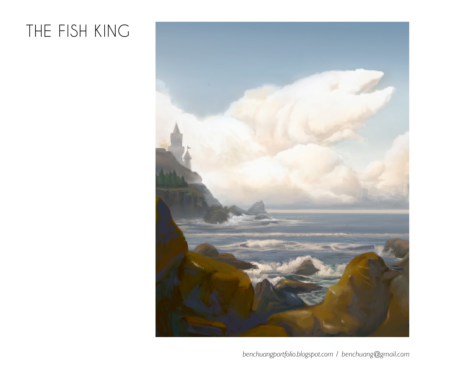 The Fish King by Ben Chuang : r/ImaginaryMonsters