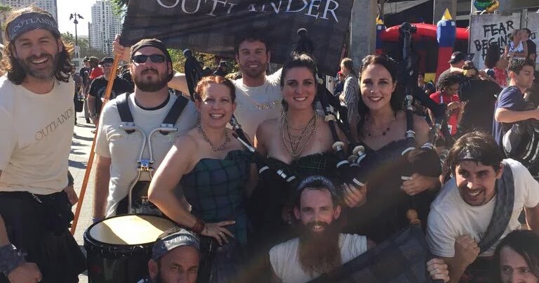 Outlander Homepage: #LadyPipers, an interview with The Dark Isle Pipers