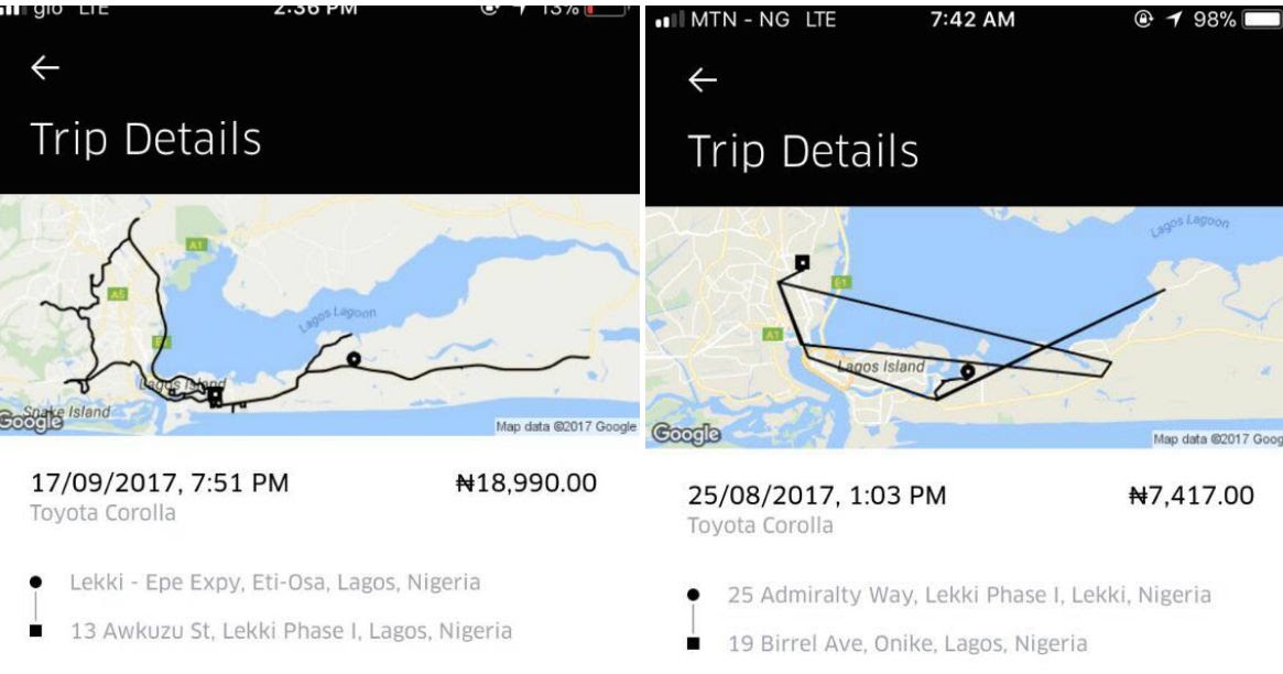 Welcome to The Info Page (TIP): Uber drivers in Lagos are using a fake ...