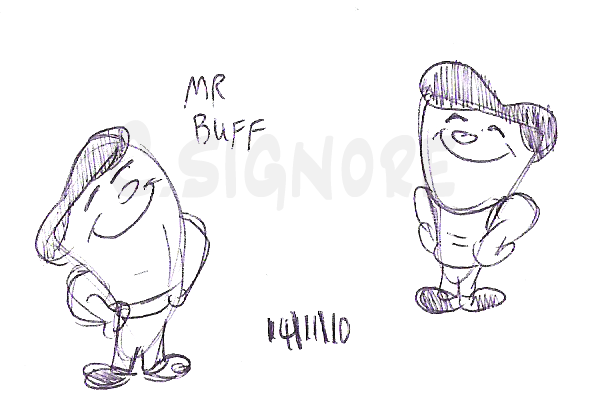 Signore Studios: Mr Men Parody Concept Sketches
