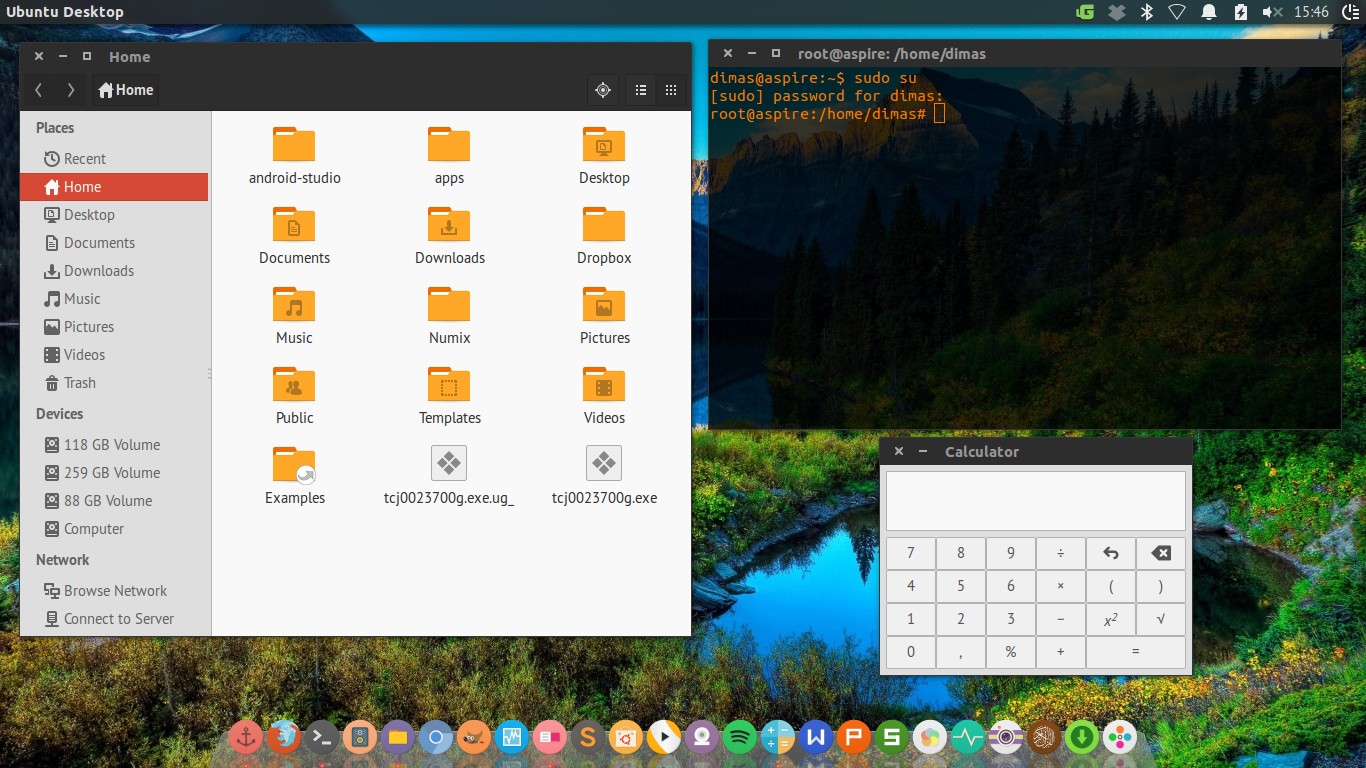 5 Tema Keren untuk Mengubah Linux Ubuntu Lebih Menarik - Mdsaputro