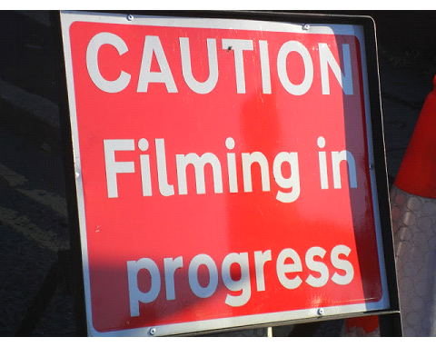 Filming in Progress: CAUTION : Filming in Progress