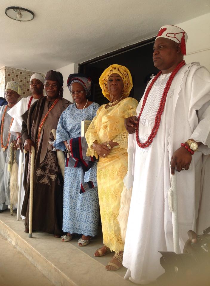 In Pictures: Ooni Of Ife Oba Ogunwusi Visits Alake Of Egbaland In ...