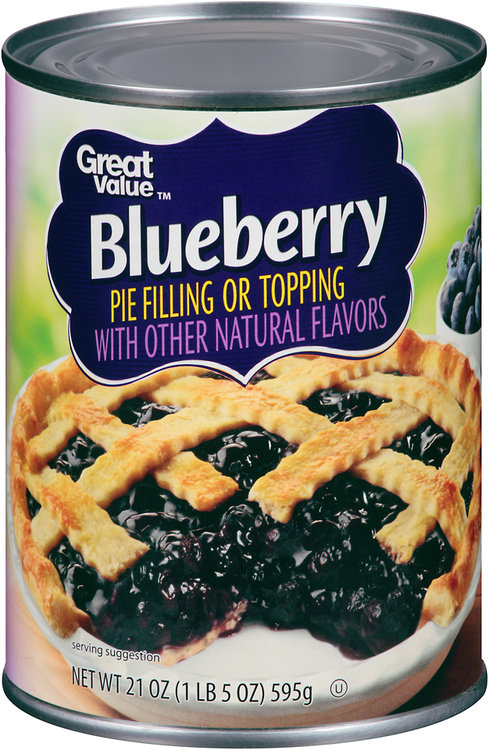 PROCESSING OF FOOD: Blueberries in can