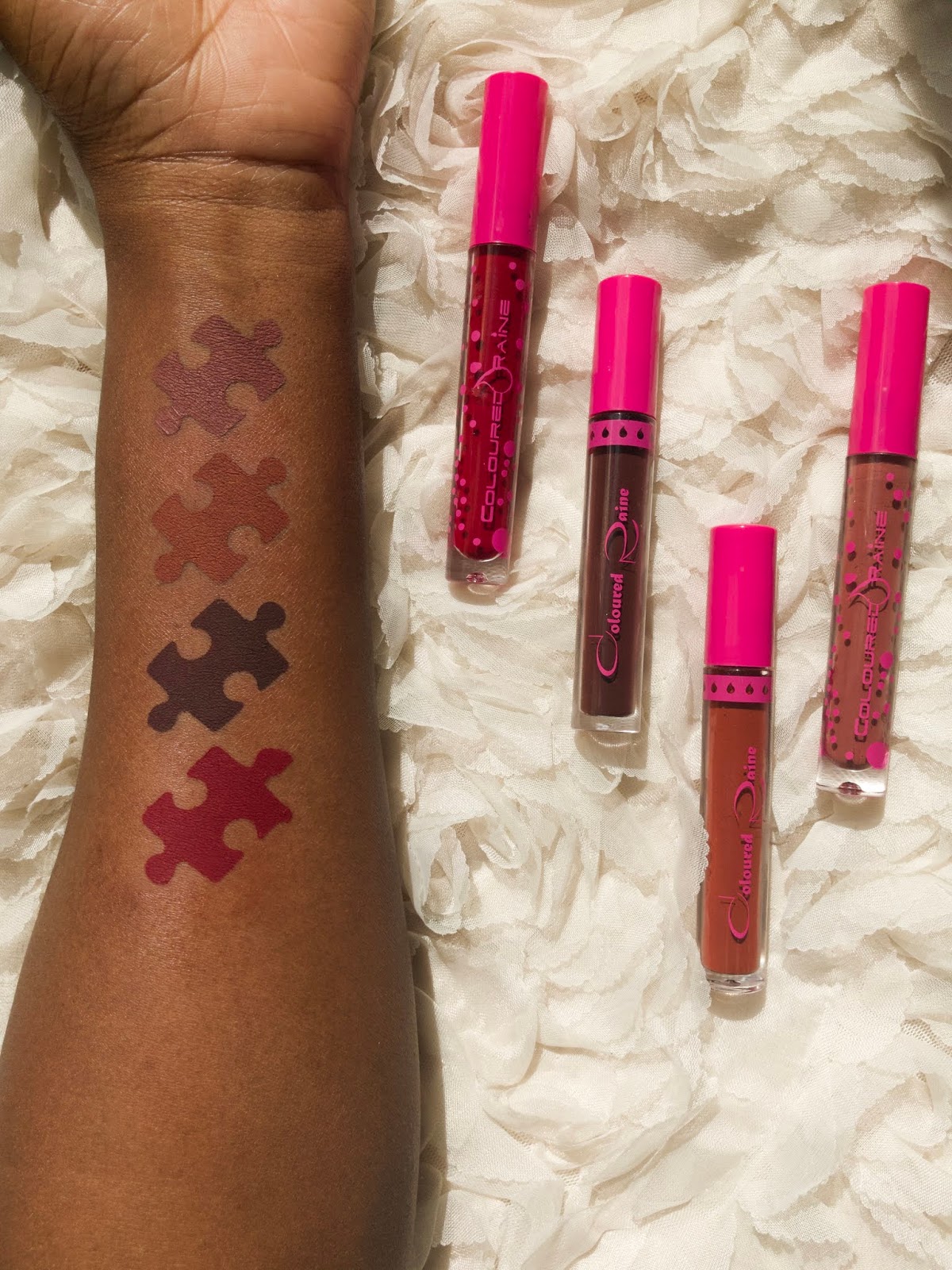 Colored Raine Liquid Lipstick Swatches | AGNK