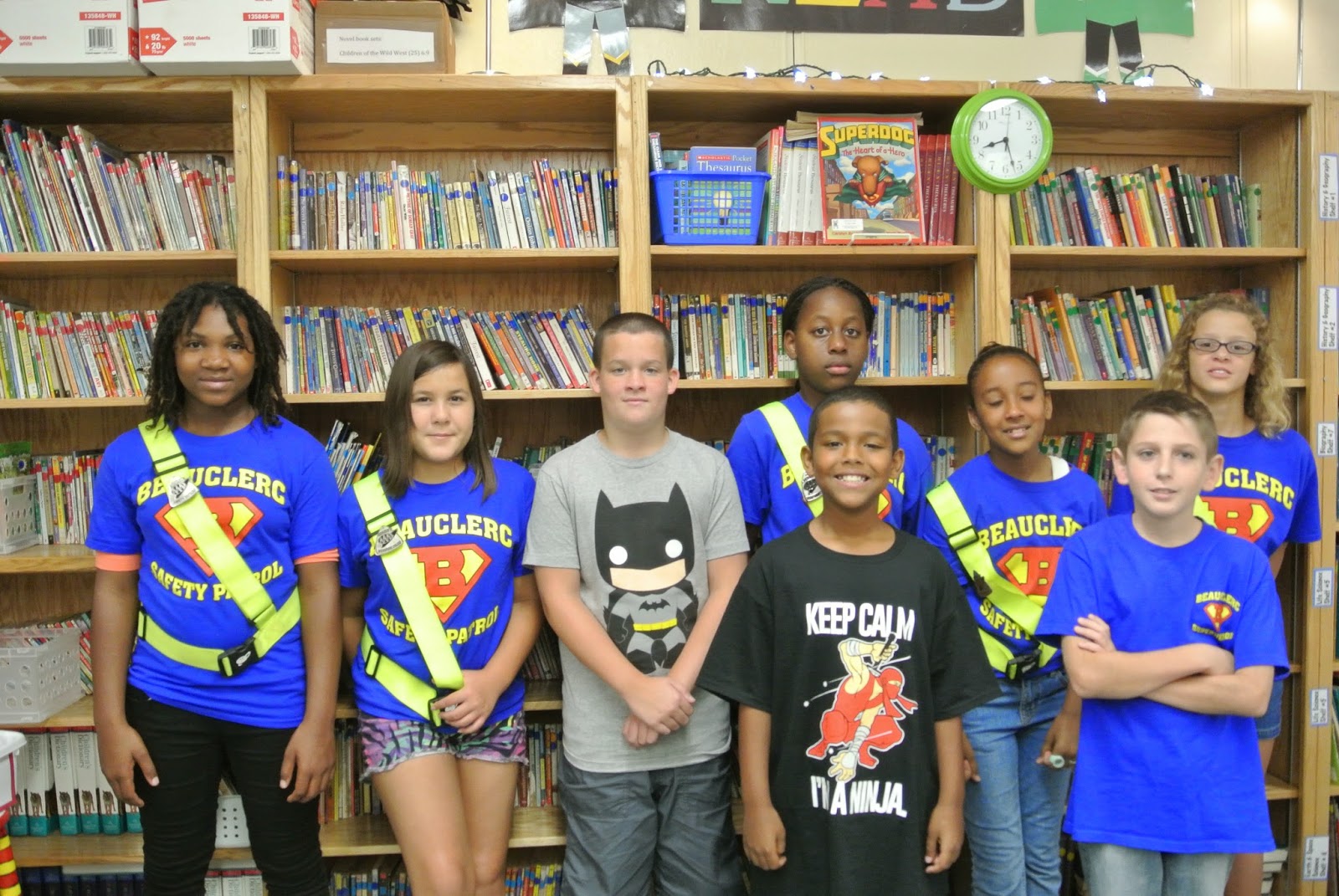 Mrs. Jenkins' News: Showing Our Beauclerc Spirit
