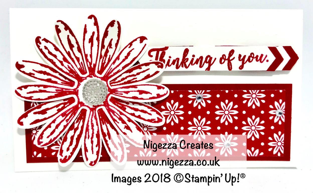 Nigezza Creates: Craft Fair Idea: Narrow Note Cards & Box Using Dashing ...