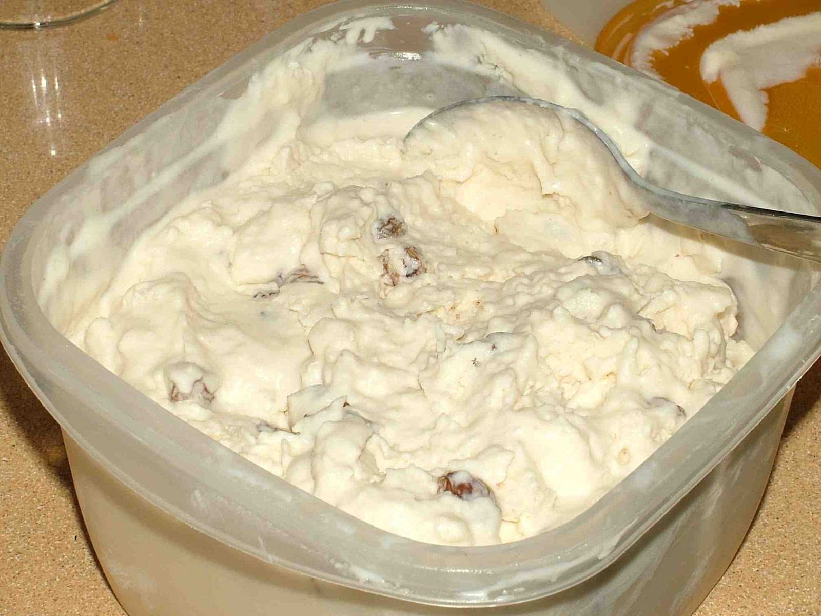 GastroPadi: Helado de ron con pasas