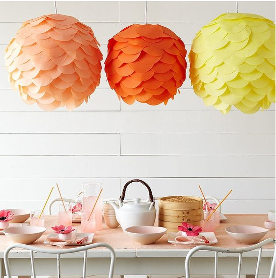 Era Uma Vez Uma Ervilha: DIY - Candeeiro de papel