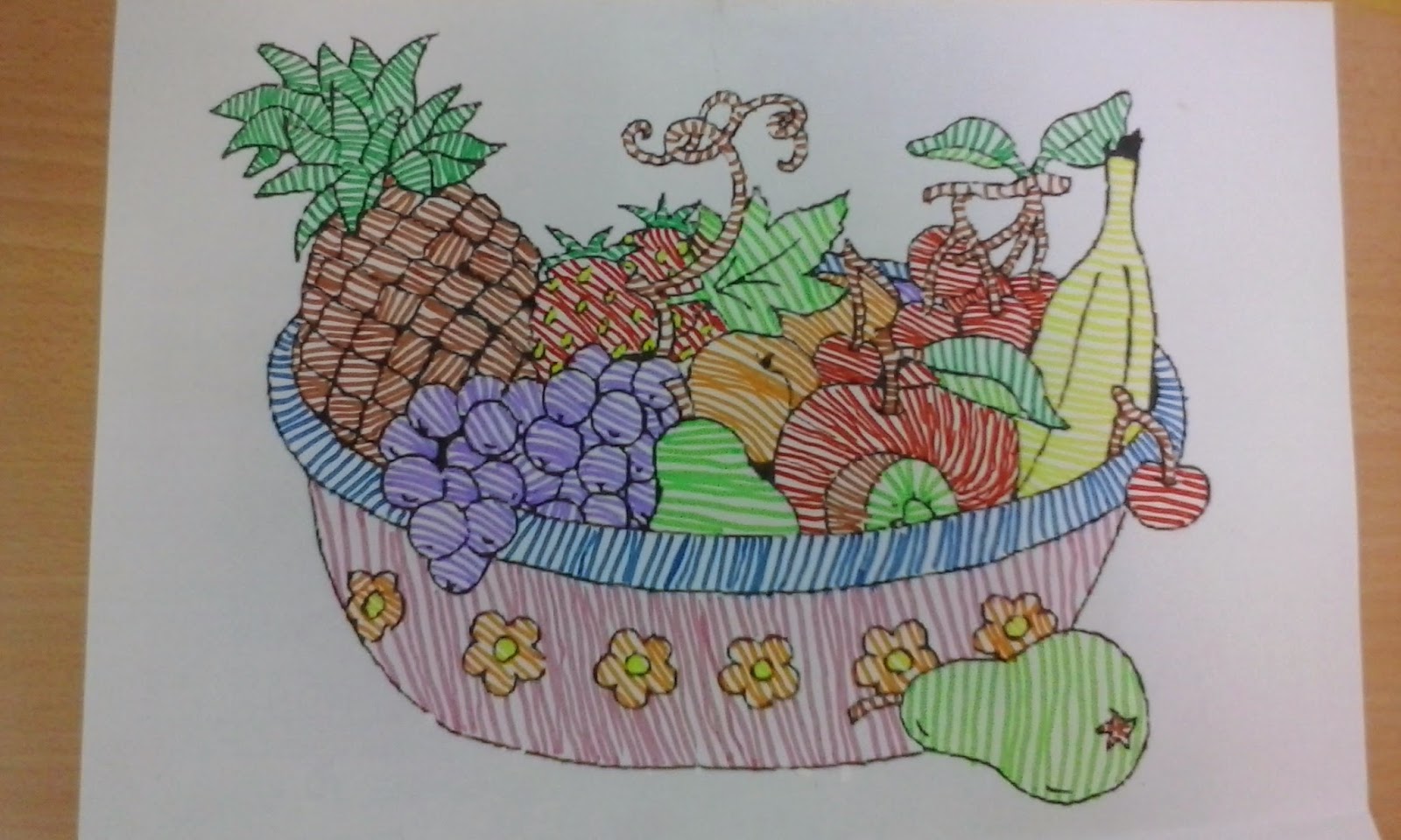 ***La MaGiA De 6º...***: TÉCNICA PUNTEADO Y RAYADO