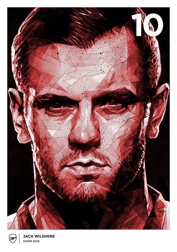 11 Classy Player Portraits by Dave Merrell - Footy Headlines