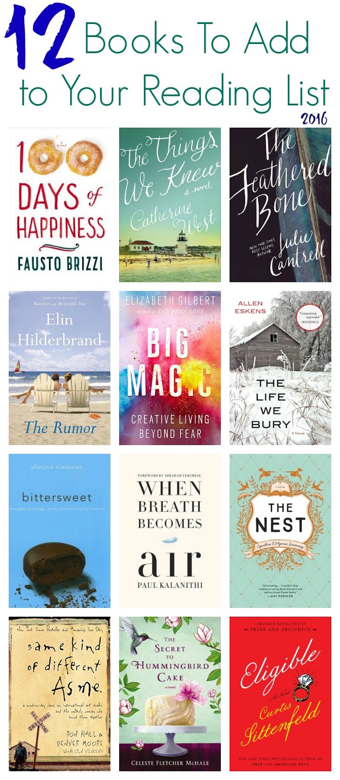 12 Books to Read in 2016 - The Chirping Moms