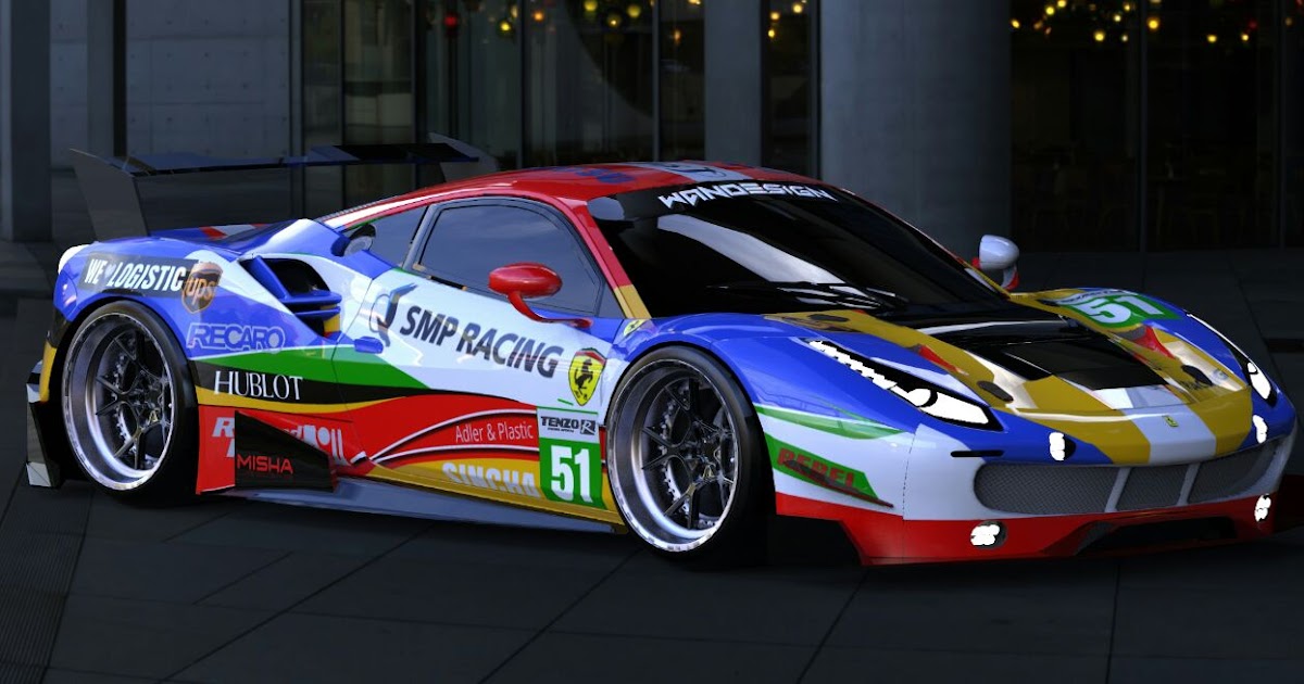 Livery For Ferrari 488