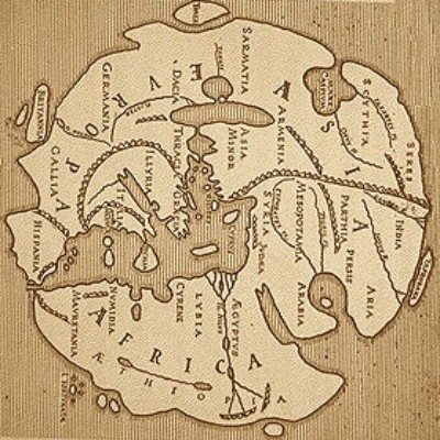 amudu: Roman map - Orbis Terrarum, 20 A.D. How the Romans saw the world.?