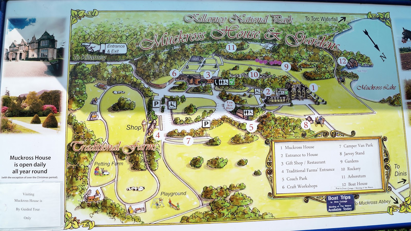 Így élünk most - 2.: Killarney Nemzeti Park és a Muckross Ház