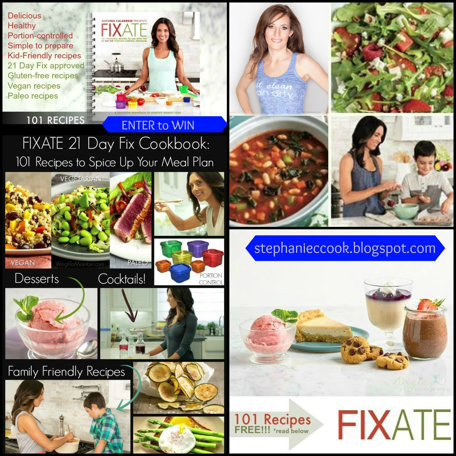 Motivational Mom Fixate Cookbook