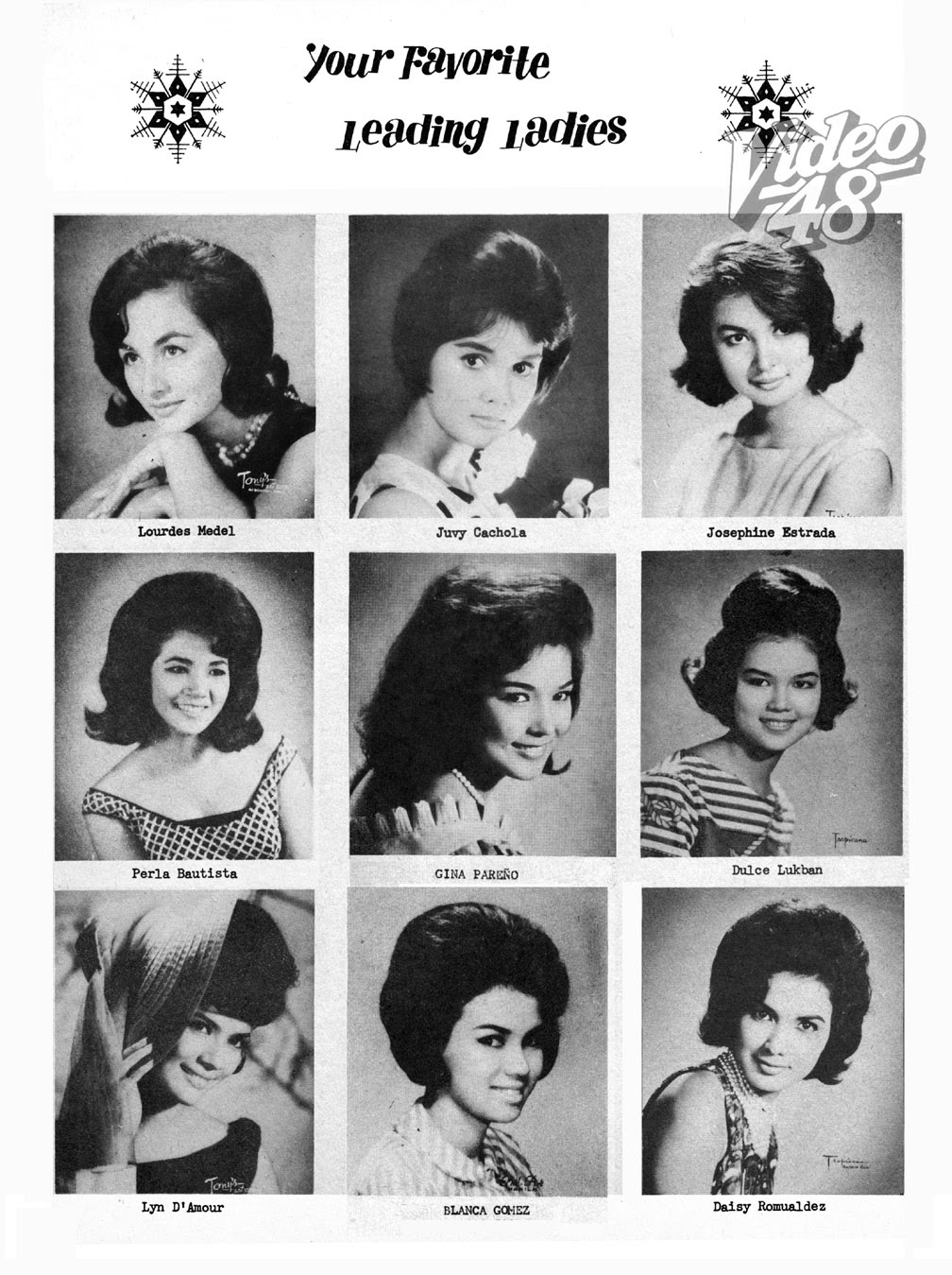 Video 48: YOUR FAVORITE LEADING MEN AND LEADING LADIES/ YEAR 1965