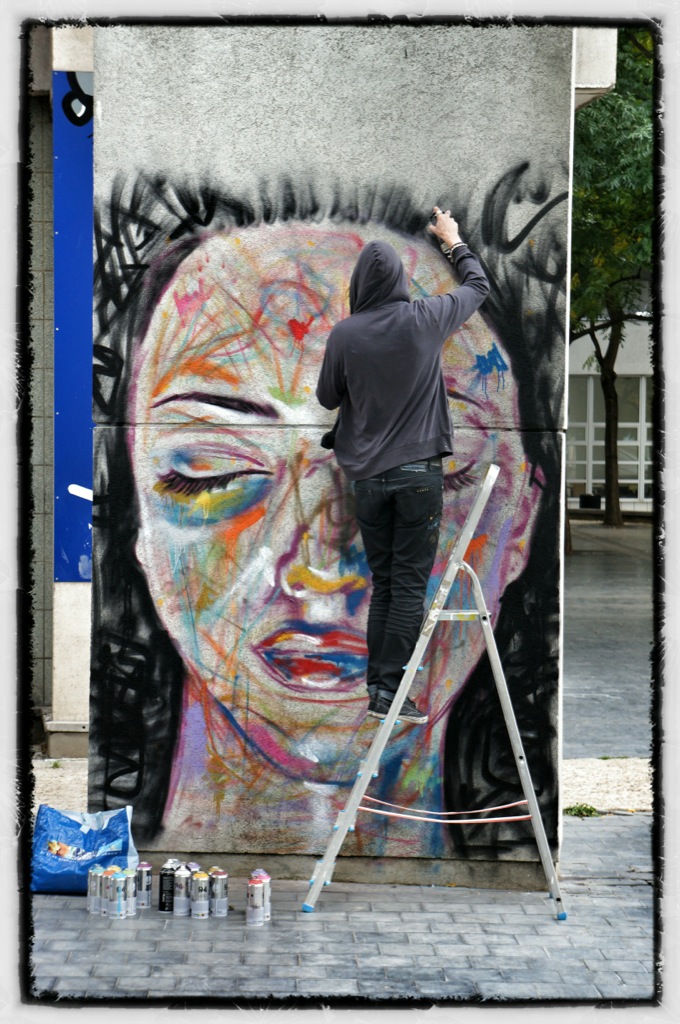 David Walker New Mural In Vitry, France – StreetArtNews