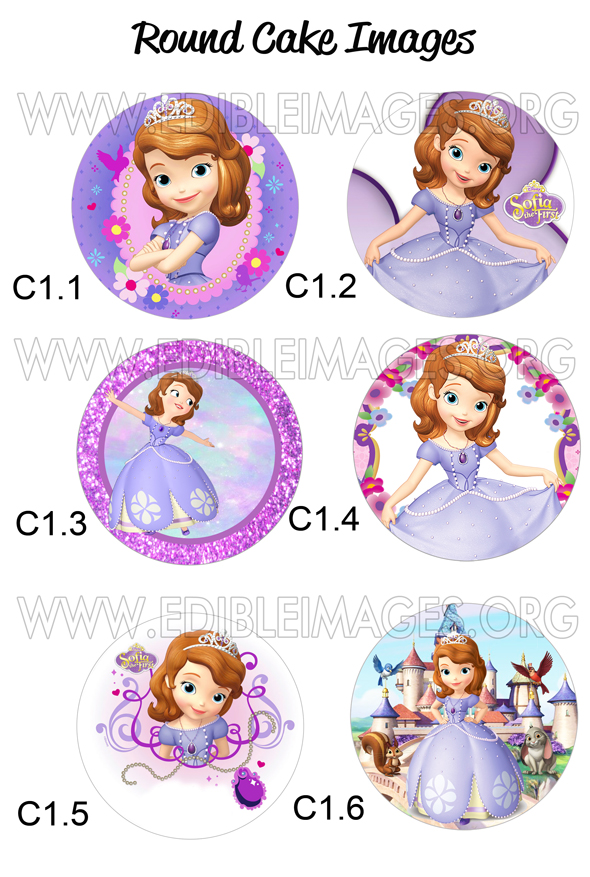 Edible Image Sofia The First - Aisha Puchong Jaya