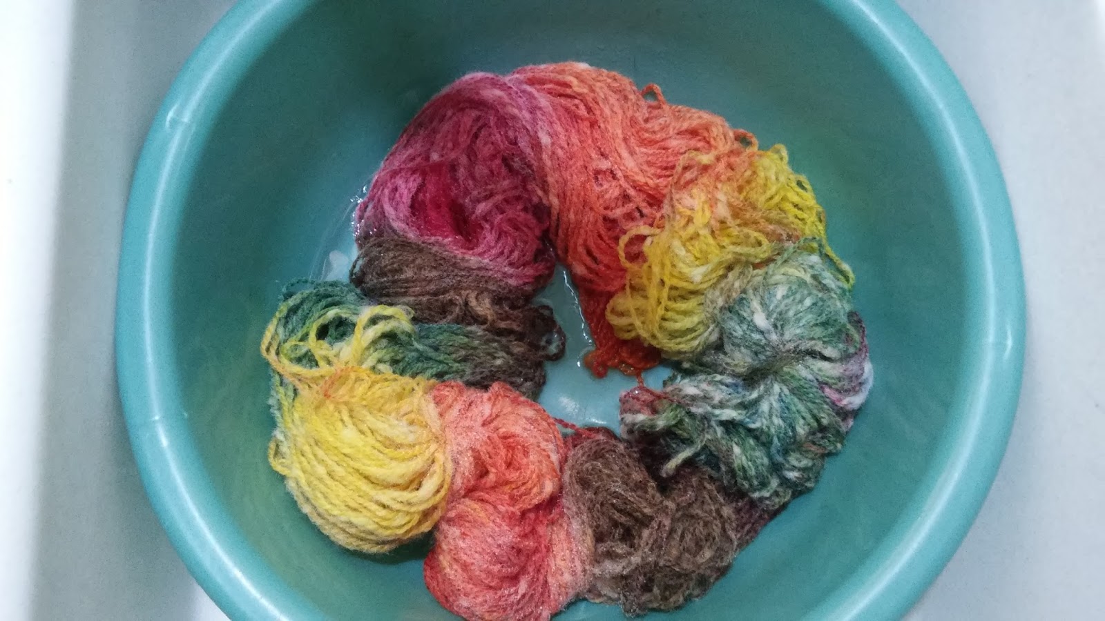 DELIGHTED HANDS: Autumn Color Preparation