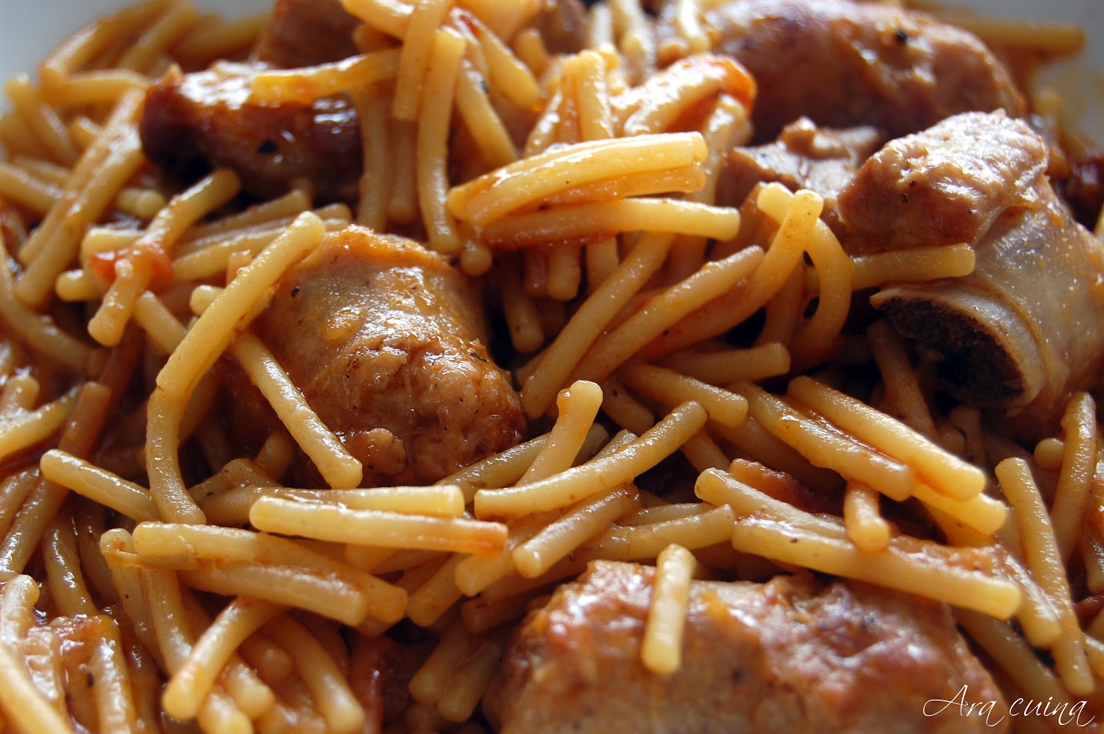 Ara cuina: Fideus a la cassola