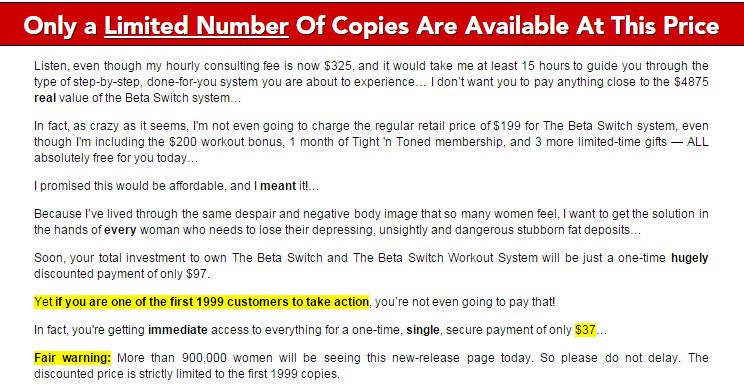 The Beta Switch Review - Sue Heintze Weight Loss Program: The Beta Switch