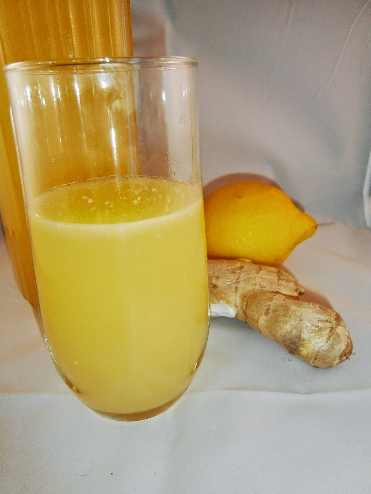 Délices d'une novice: Jus de gingembre, citron et ananas : pour faire ...