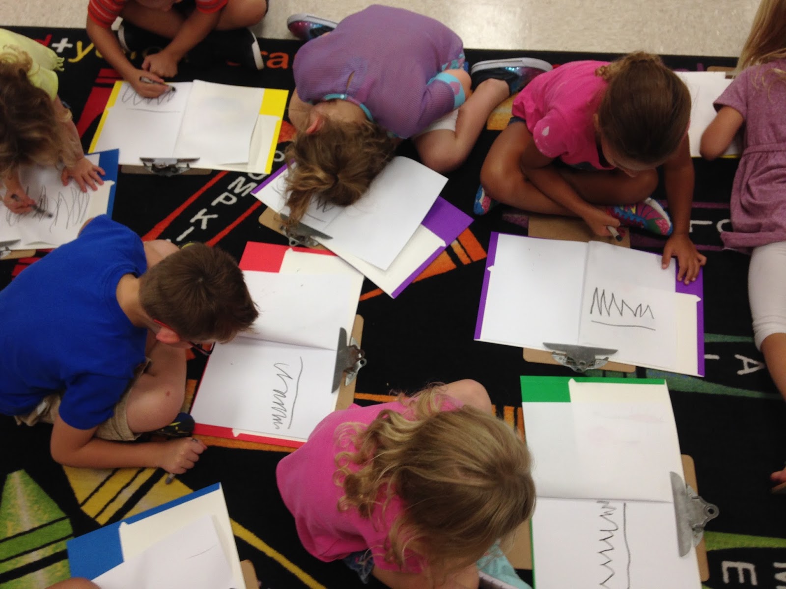 Primarily Art with Mrs. Depp: Painting and Learning About Lines