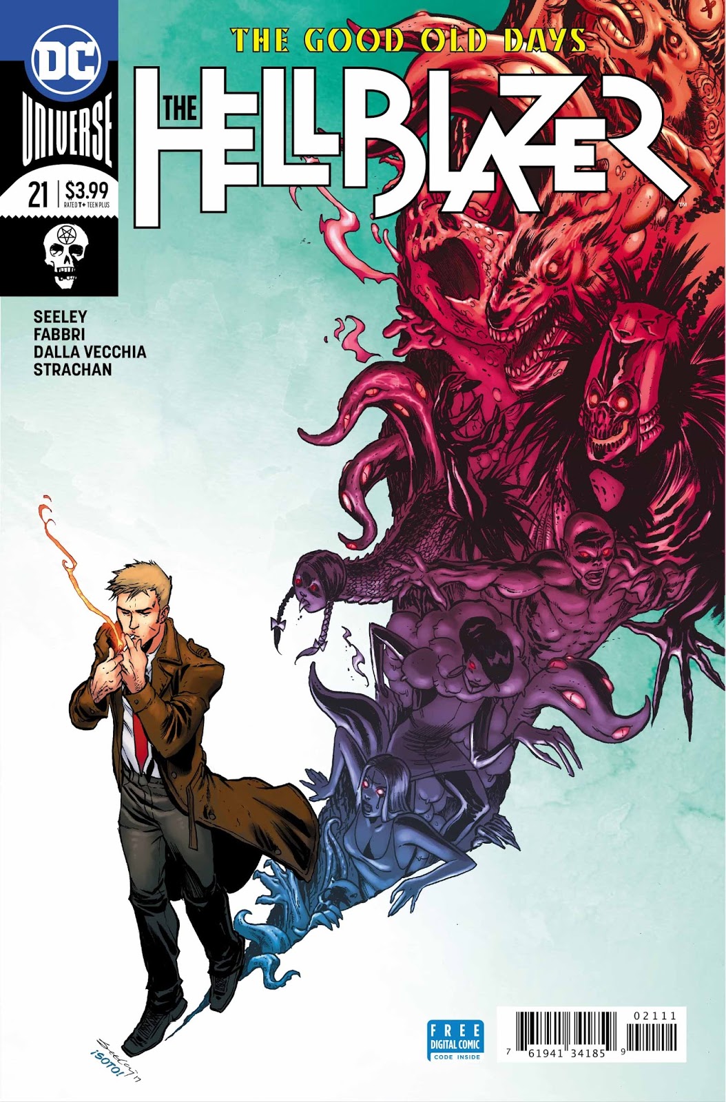 Weird Science DC Comics: The Hellblazer #21 Review and **SPOILERS**