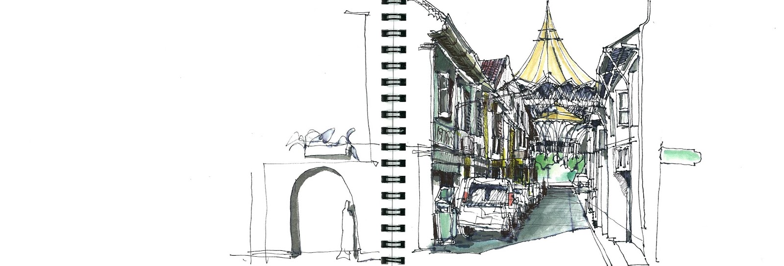 lines on paper: Sketch crawl - definition