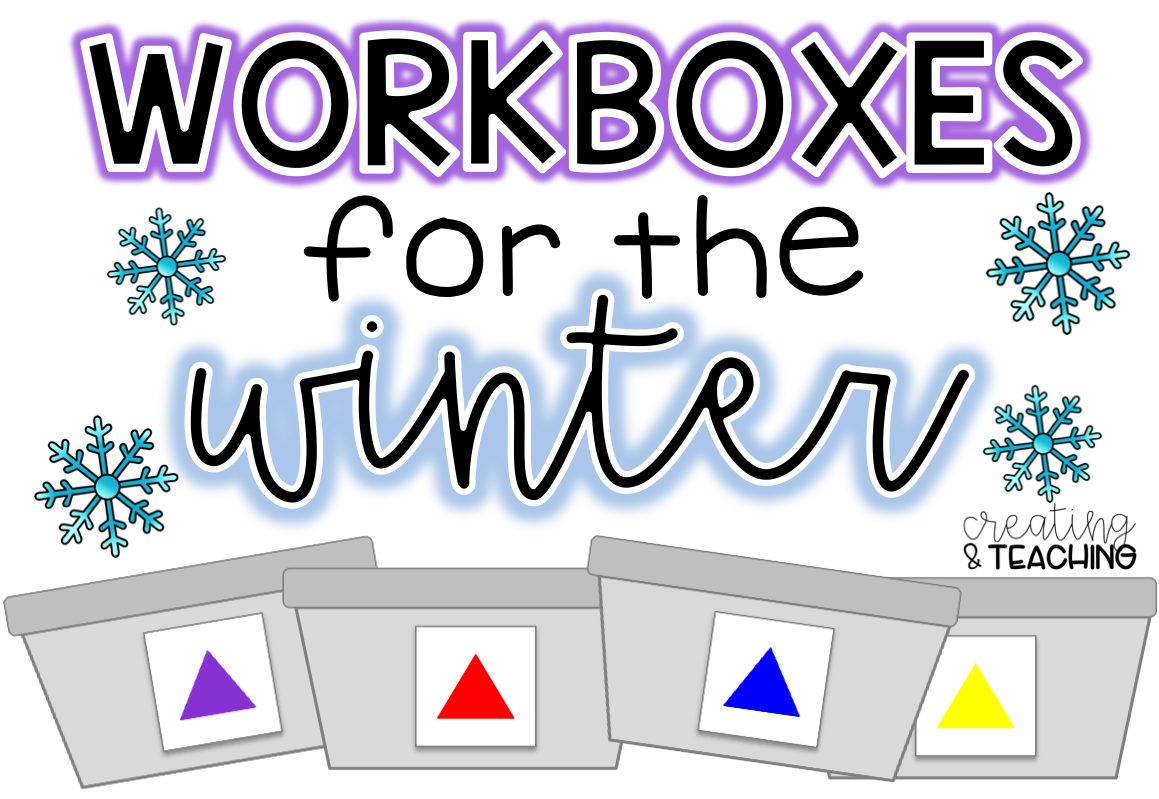 Winter Workboxes! {January 2018} | creating & teaching